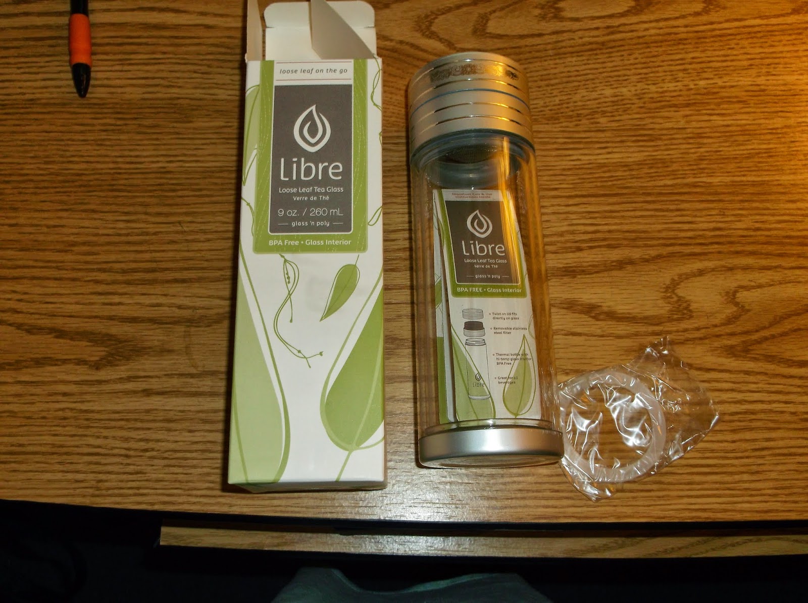 Missy's Product Reviews : Libre Travel Tea Glass Infuser Review and ...
