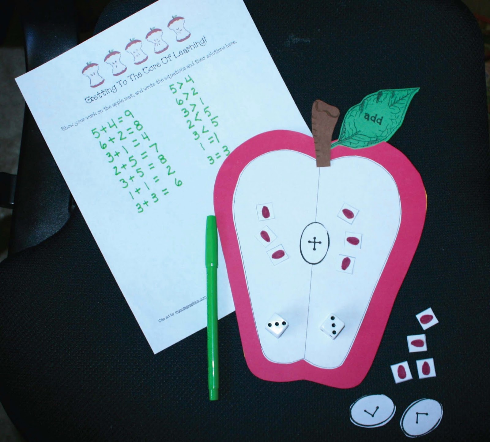 Apple-Themed Math Games | Classroom Freebies | Bloglovin’