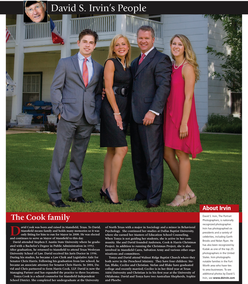 Fort Worth Business Press 2016: The Cook Family