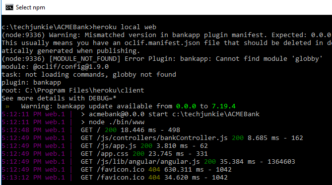 Tech Junkie Blog Real World Tutorials Happy Coding Angularjs Spa Setup The Banking 