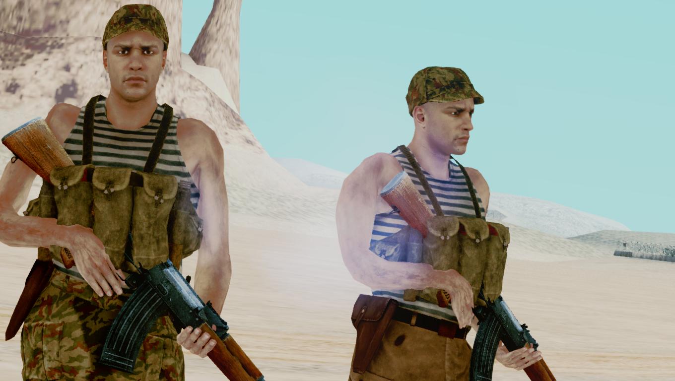 Ivmods-script: Metal Gear Solid Phantom Pain Soviet Tank top soldier