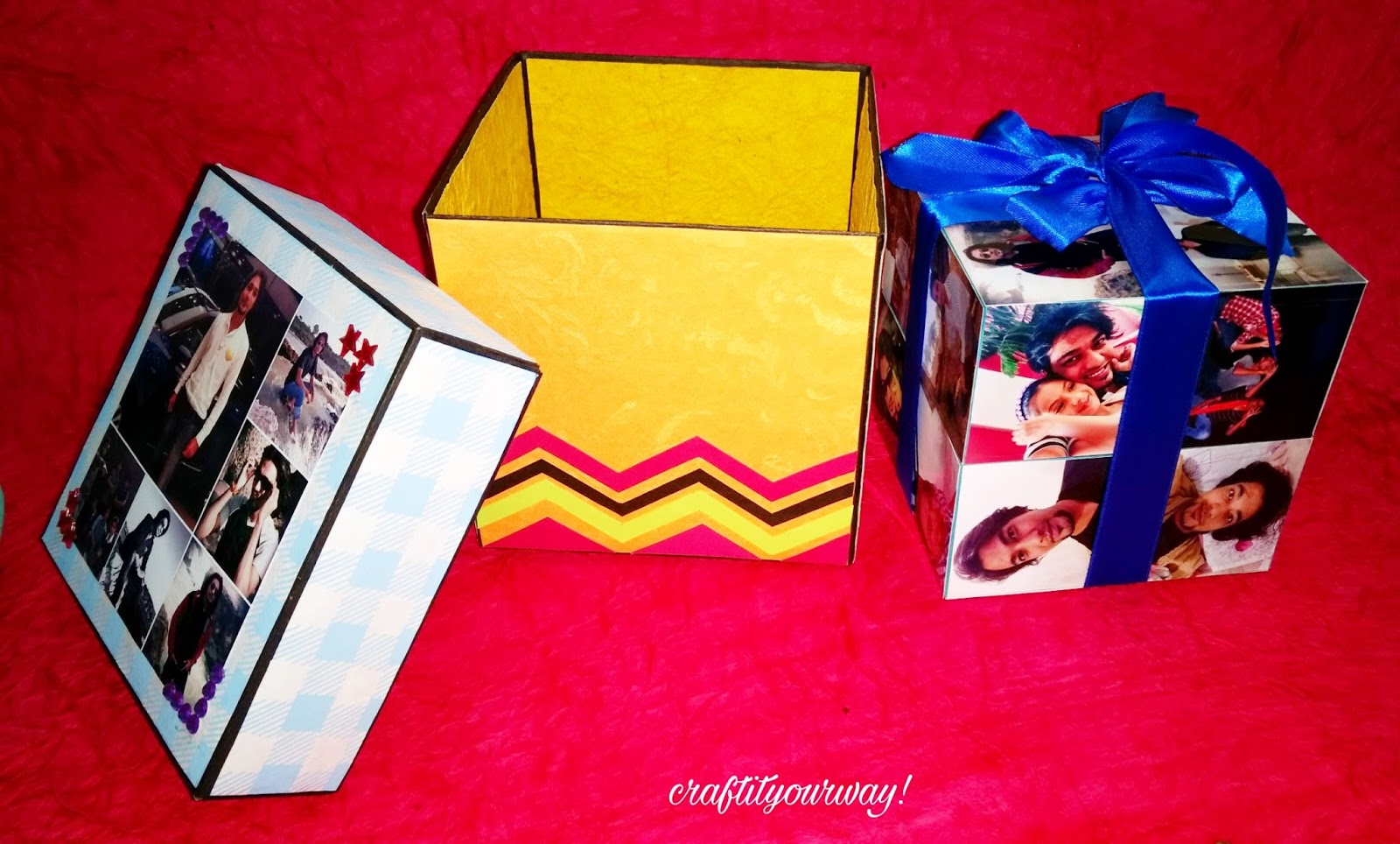 CRAFT IT YOUR WAY!: HOW TO MAKE A PHOTO CUBE | MAGIC PHOTO CUBE | TUTORIAL