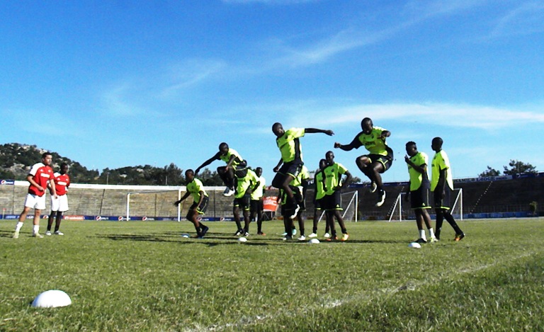 MAZOEZI YA HARAMBEE STARS KABLA YA KUVAANA NA TAIFA STARS LEO ~ g sengo