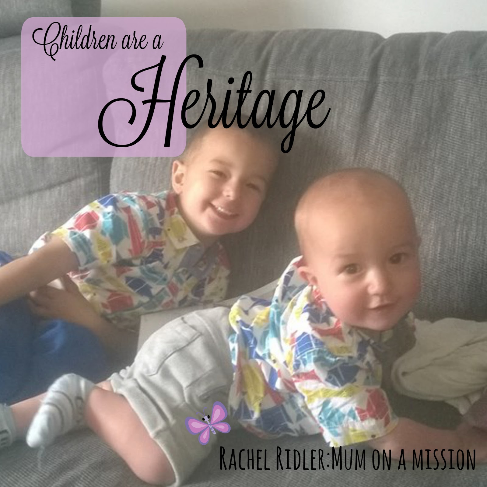 Rachel Ridler: Mum on a Mission: Heritage - Mummy Meditation Week 19