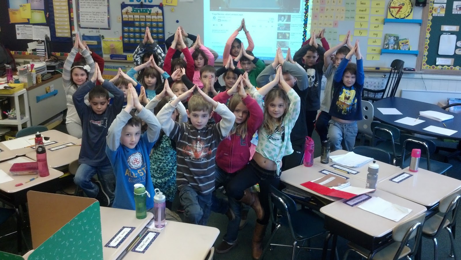 Kids Keeping Up!: National Yoga Recess Day