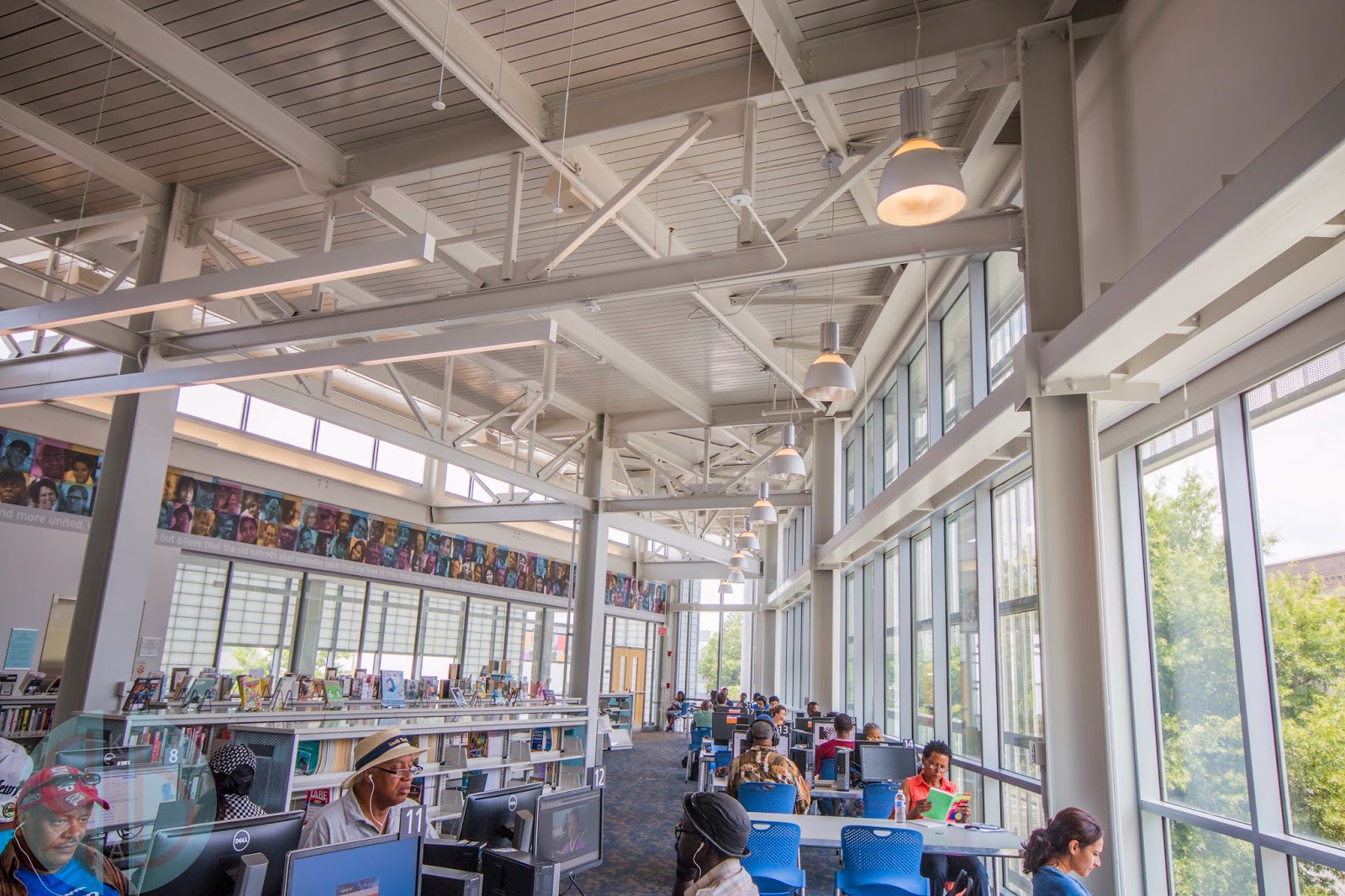 RKeyaB Photography: MODern Buildings in DC - Shaw Library