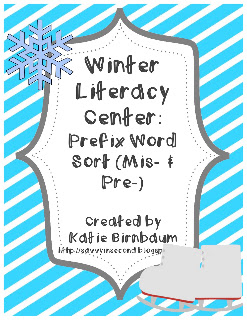 Savvy in Second: Winter Literacy Centers