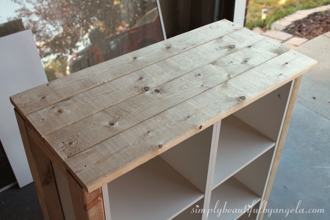 DIY Storage Cabinet Using Cheap Cube Units