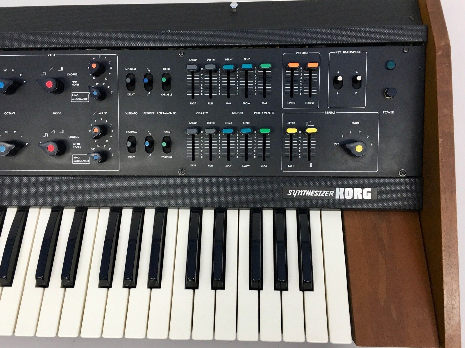 MATRIXSYNTH: KORG 800DV Vintage Analog Synthesizer in Excellent Condition