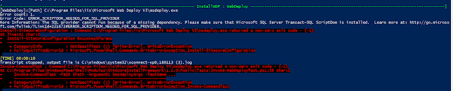 Sitecore 9 Installation Error Error Scriptdom Needed For Sql The Sql