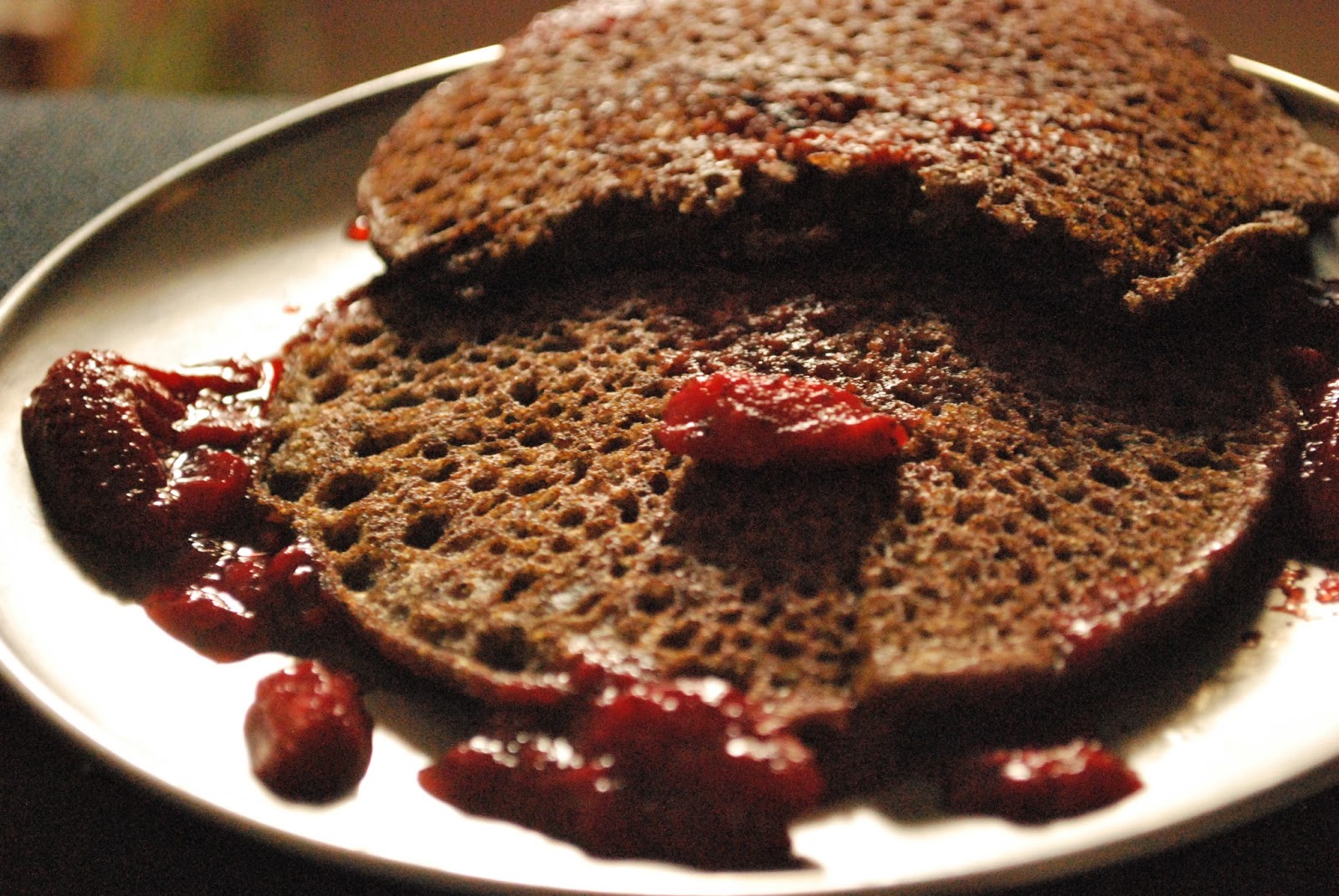 This and that of food and life: Eggless Ragi Pancakes