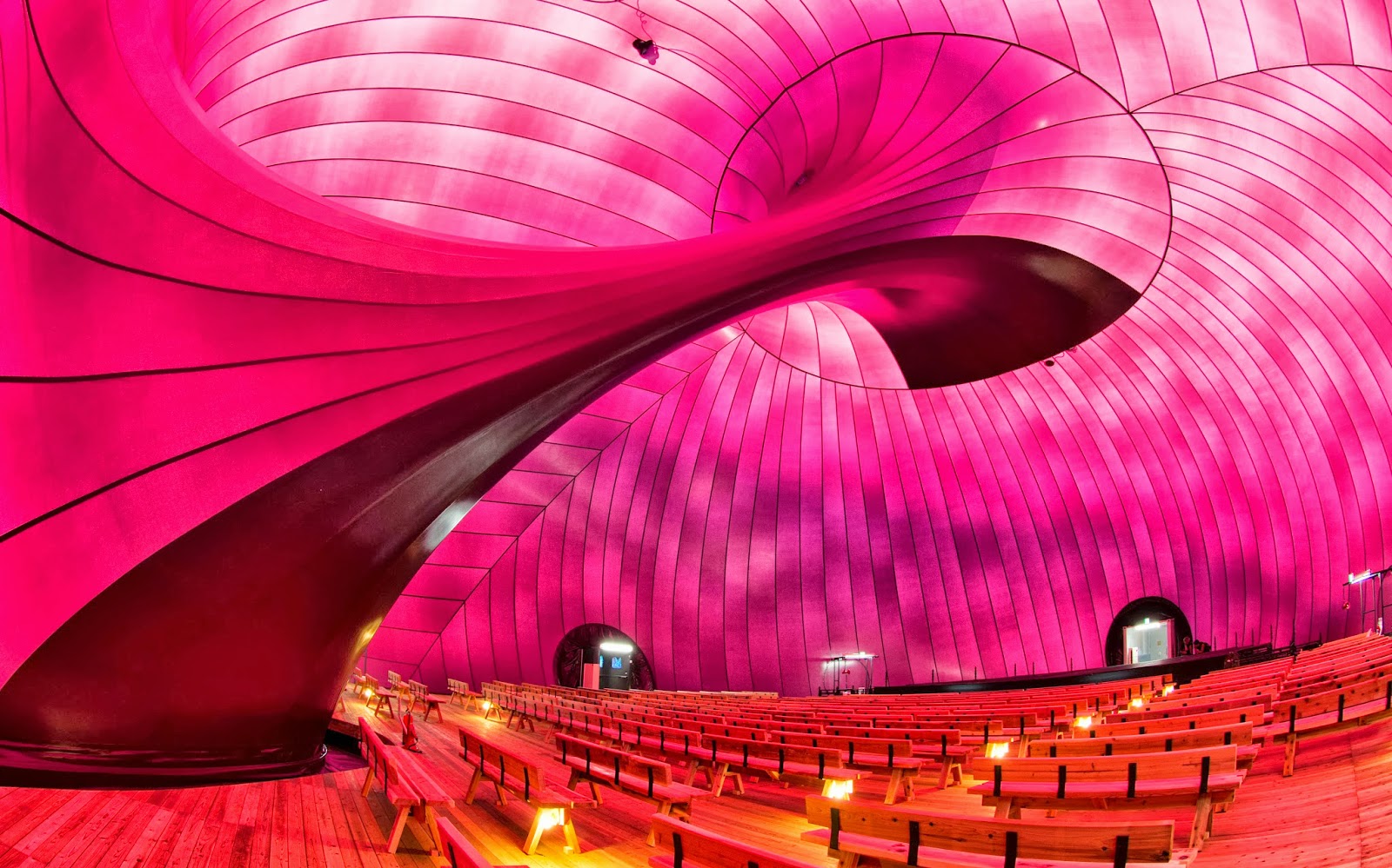 “Ark Nova” is World's first Inflatable Concert Hall - Images Archival Store