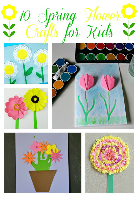 Sweet Silly Sara 10 Spring Flower Crafts For Kids Sweet Silly Sara 10 Spring Flower Crafts For Kids