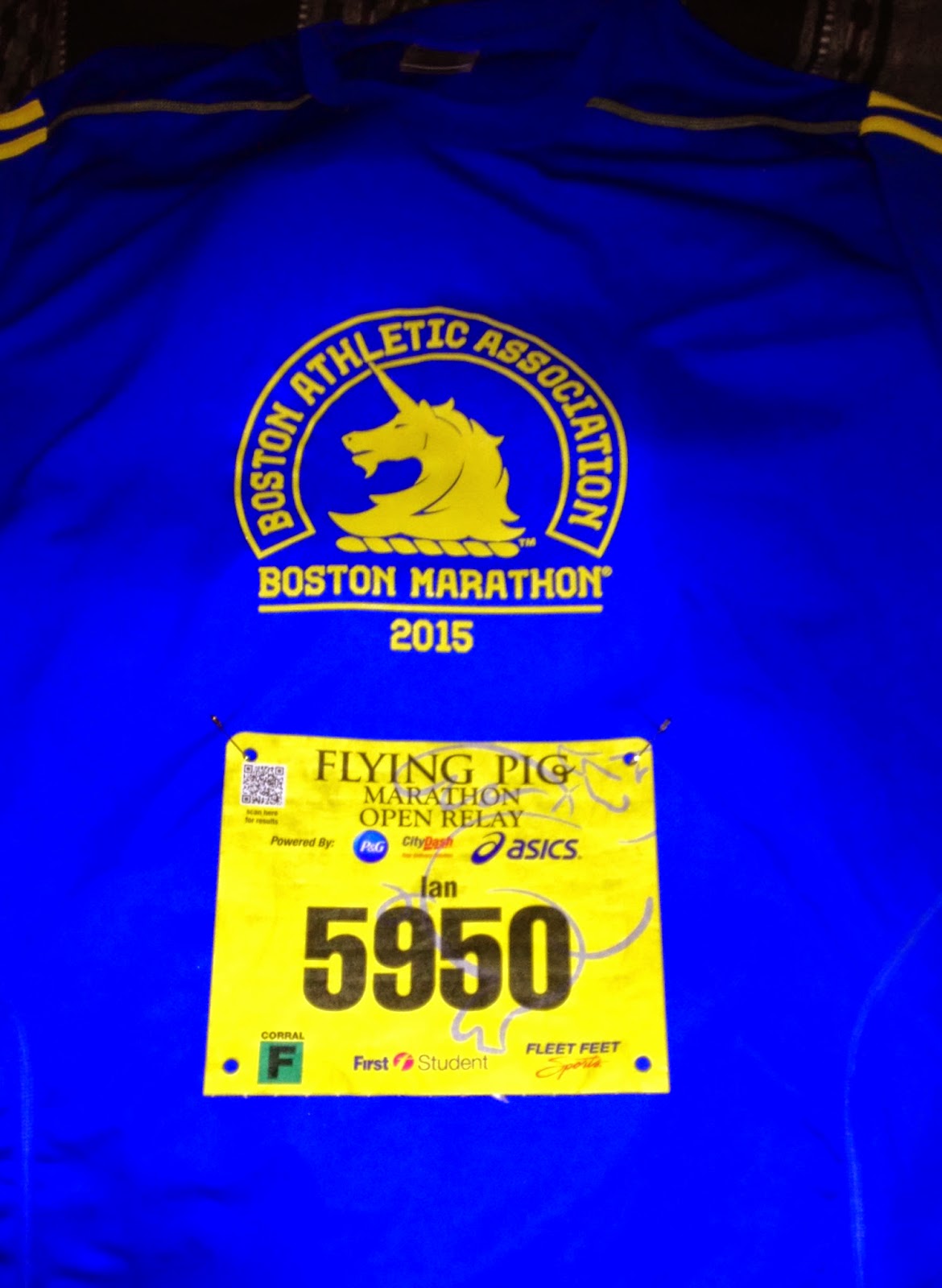 I ADVISE U: Flying Pig Marathon Relay Race Report