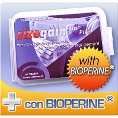 Health & Fitness Supplements: Size Gain Plus - New Male Enhancement ...