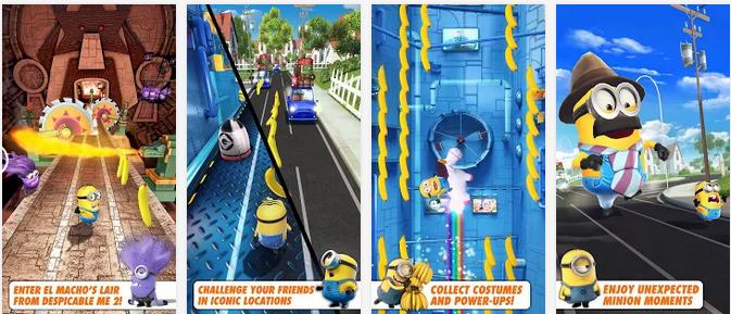 Play and Download Despicable Me 2 Minion Rush Game on Android Google ...