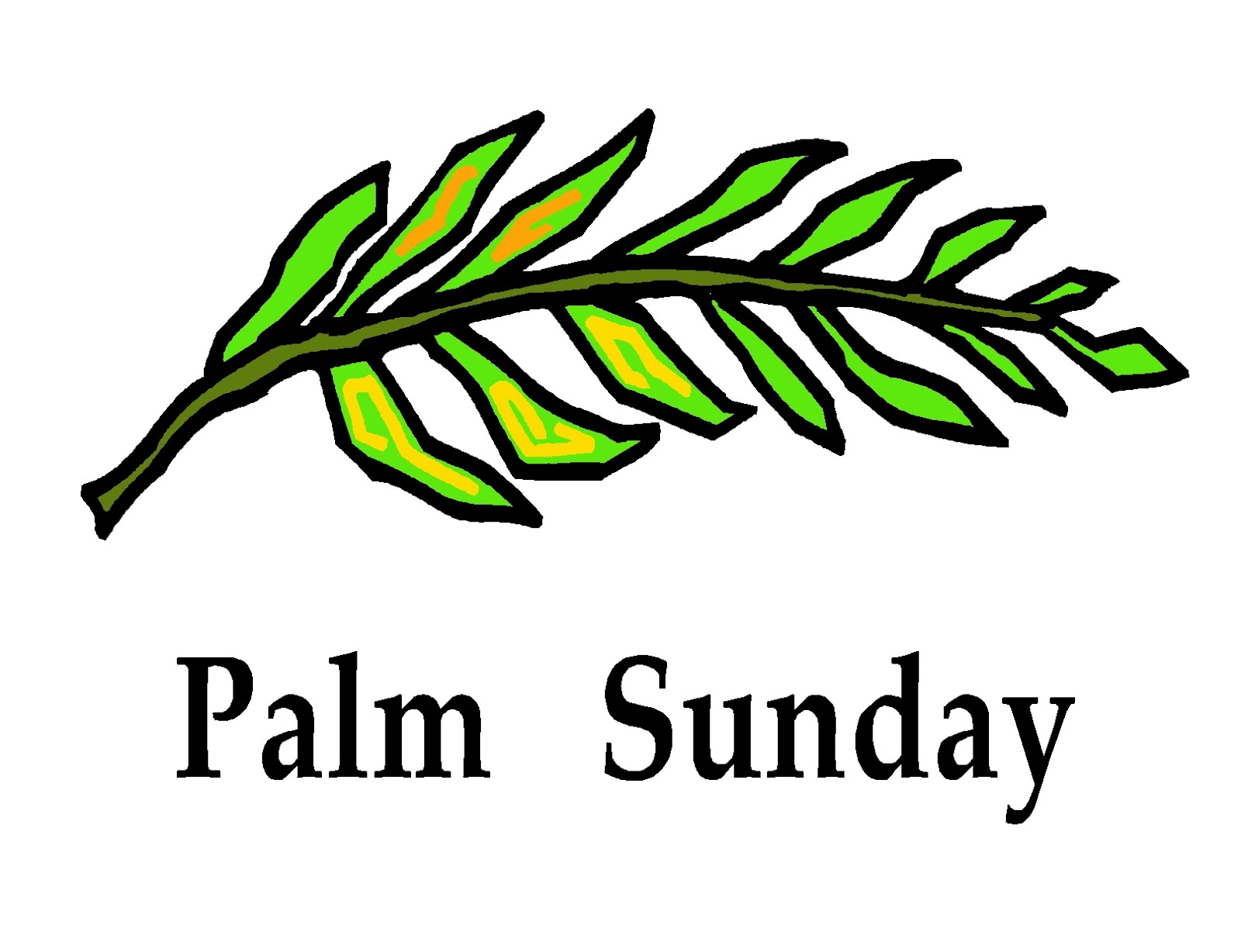 Free Posters and Signs: Palm Sunday
