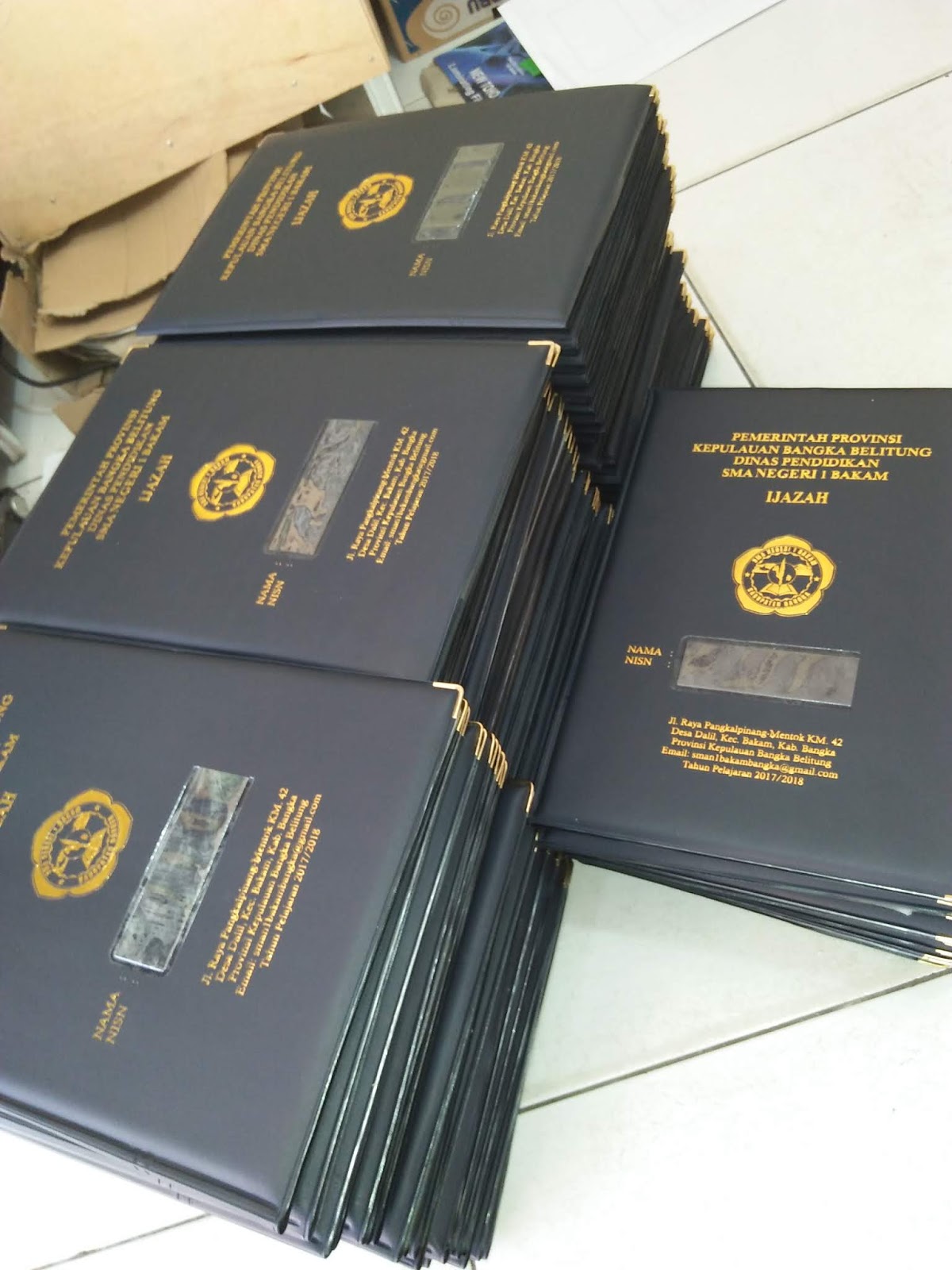 MAP RAPORT, MAP WISUDA, MAP HARDCOVER
