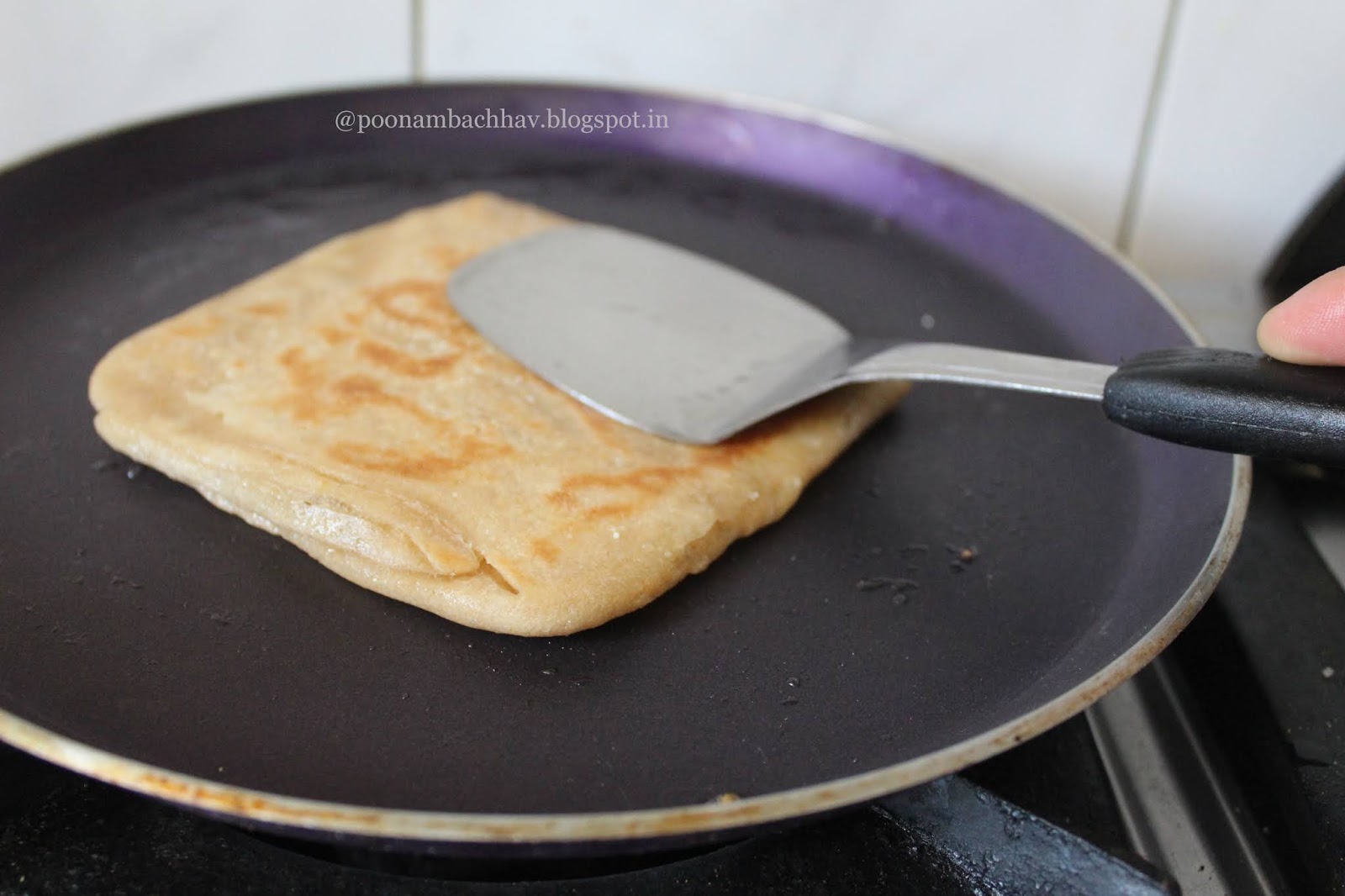 Annapurna: Msemen - Moroccan Square Pancake Recipe