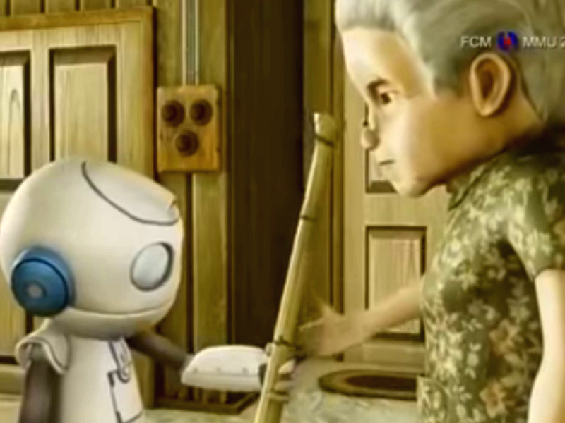 ENORMIO: ROBOTS EMOTIVOS / «El robot y la abuelita» / Corto de animación