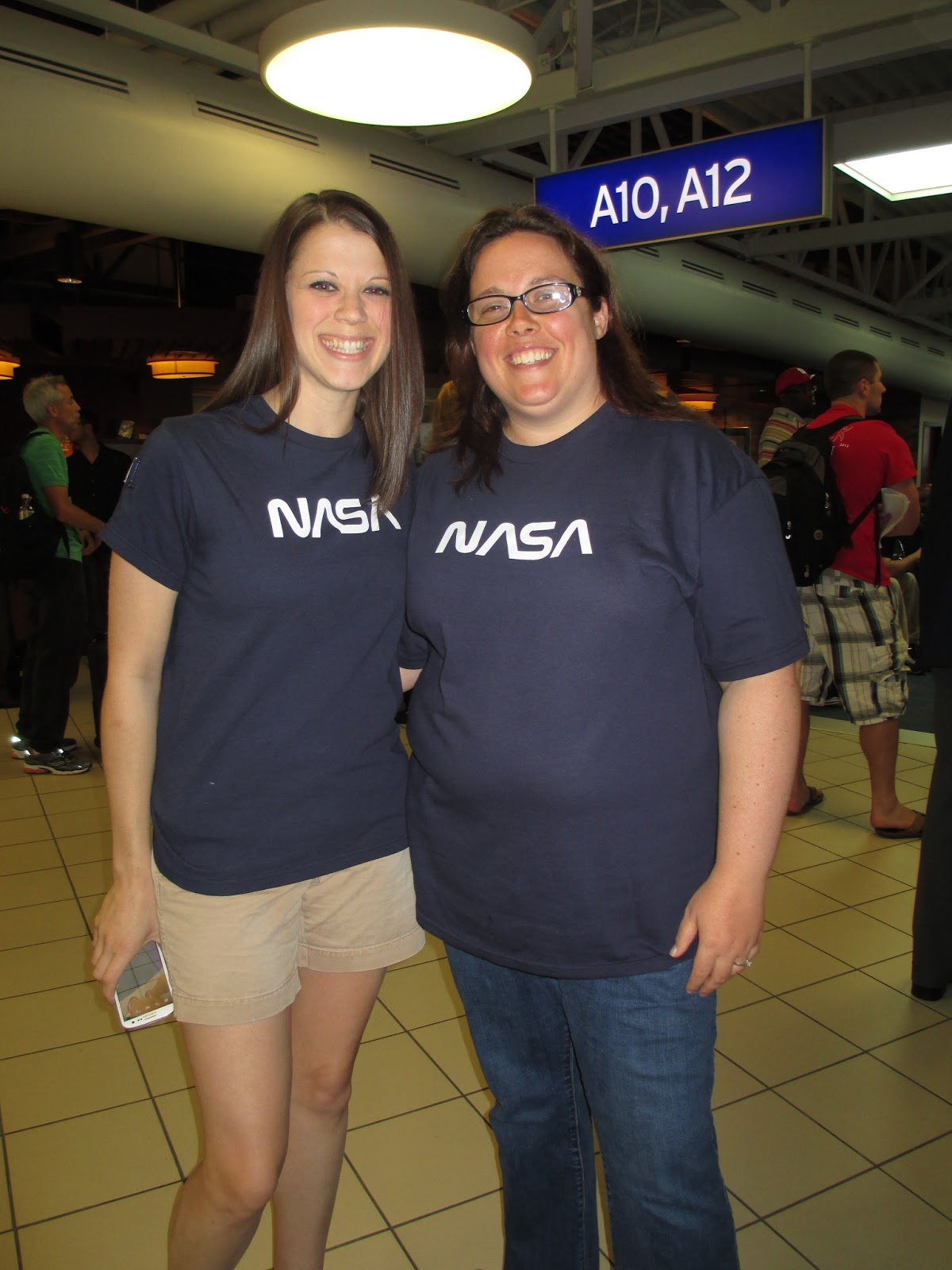 Kelly & Tackett @ Space Camp: "So, do you work for NASA?"