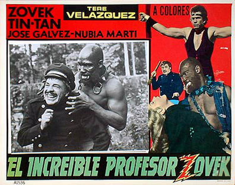 13: EL INCREIBLE PROFESOR ZOVEK / Azteca Films - 1972