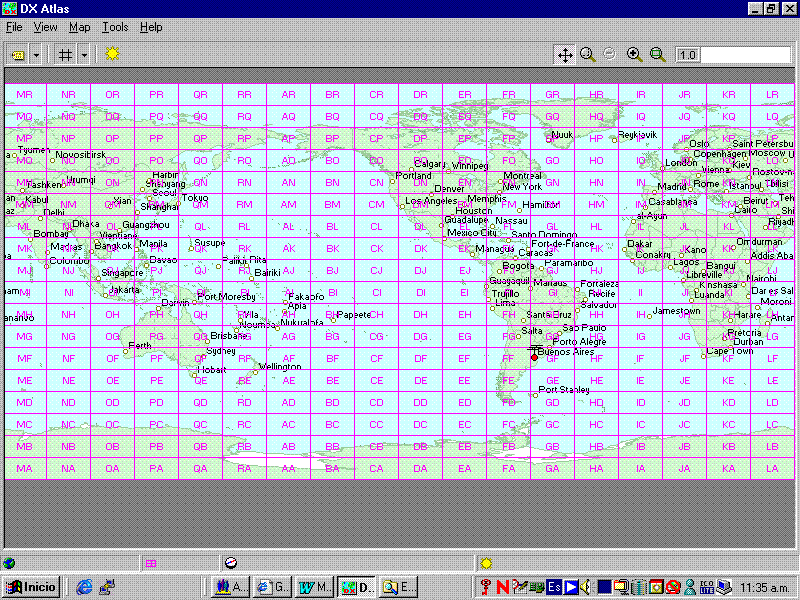 LU2CRM by Carlos R. Martinez: GRID LOCATOR O QTH LOCALIZADOR