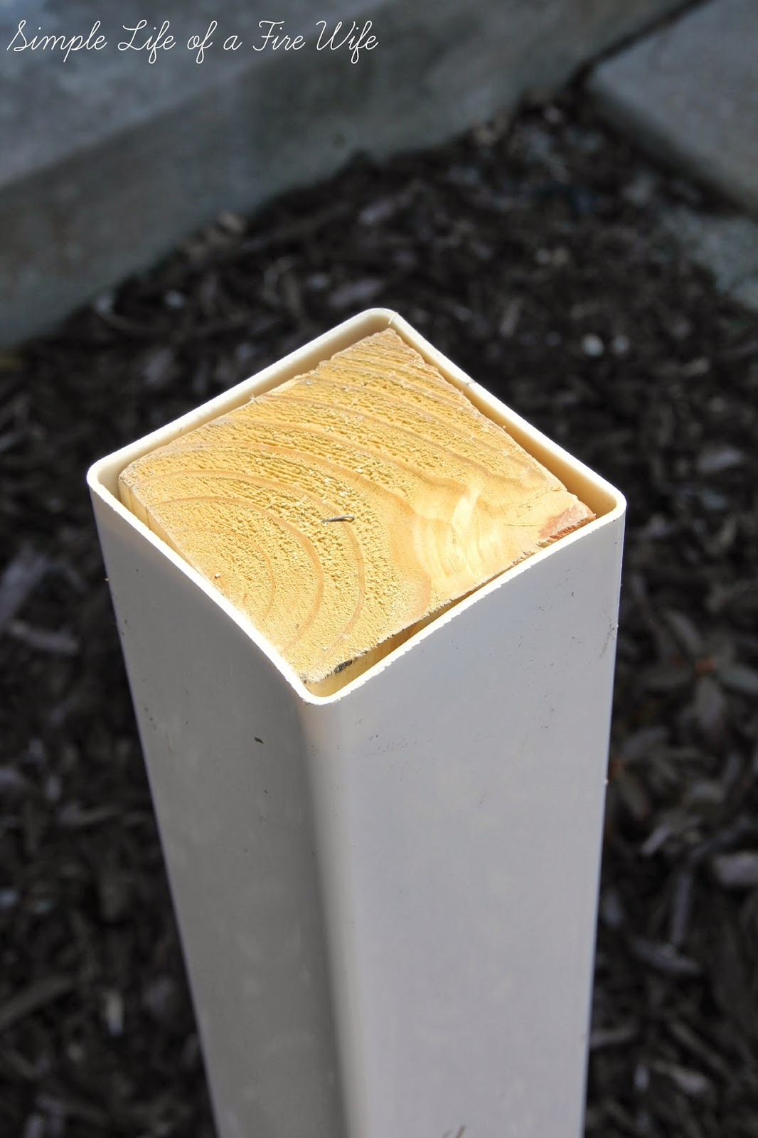 Simple Life of a Fire Wife: House Number Post