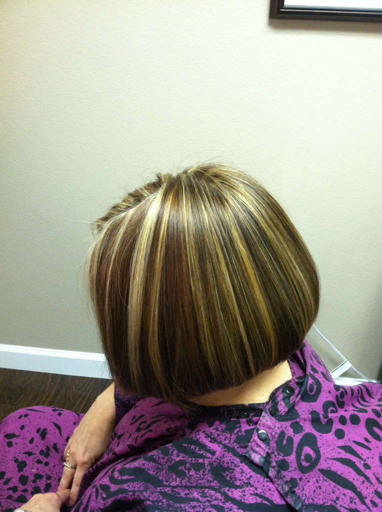 Kelly M Harmsen - Owner of Bossa Nova Hair & Art Salon: Block Colored ...