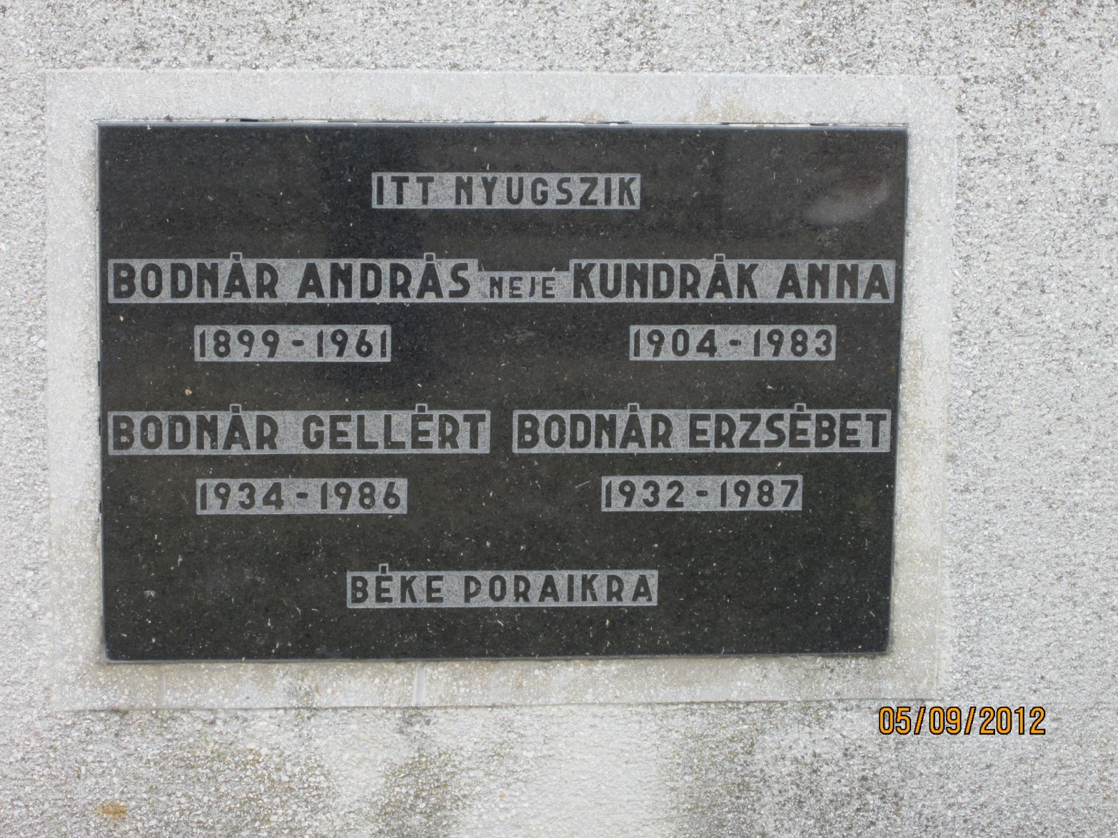 The Bodnar Hungarian Ancestry Venture: Update 4: Visit to Hungary 31 ...