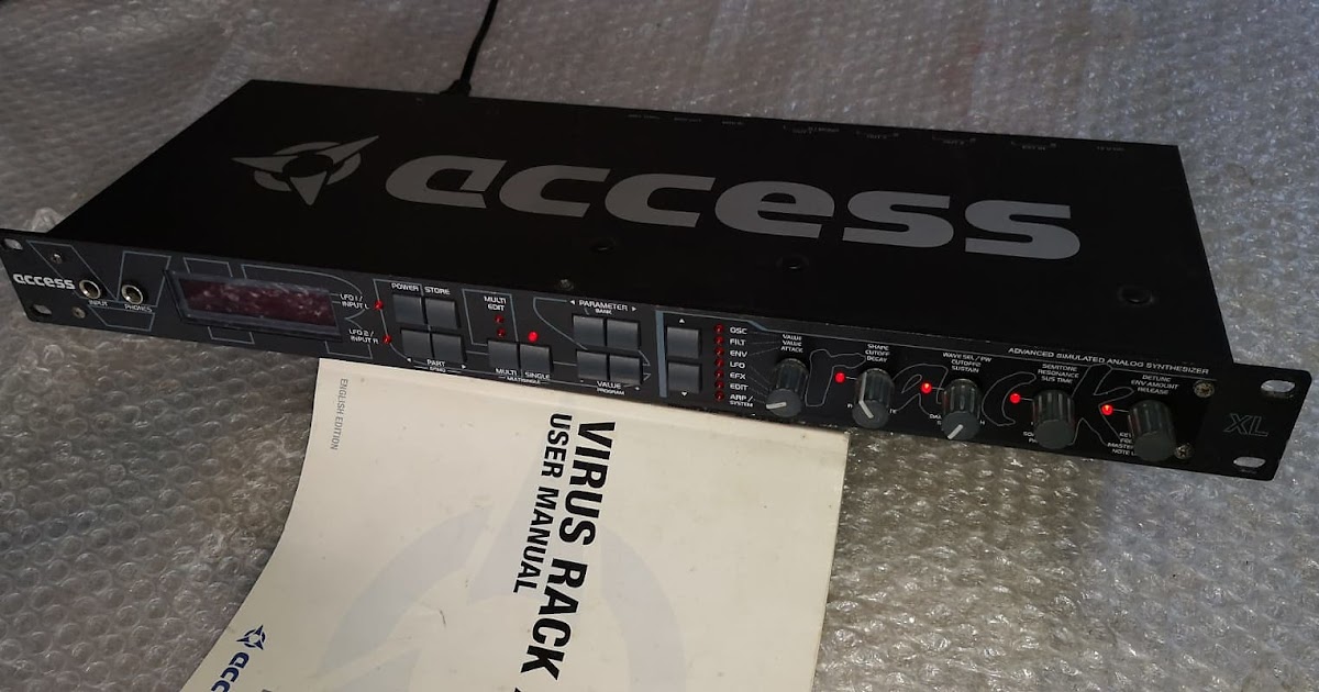 MATRIXSYNTH: ACCESS VIRUS RACK XL SOUND MODULE