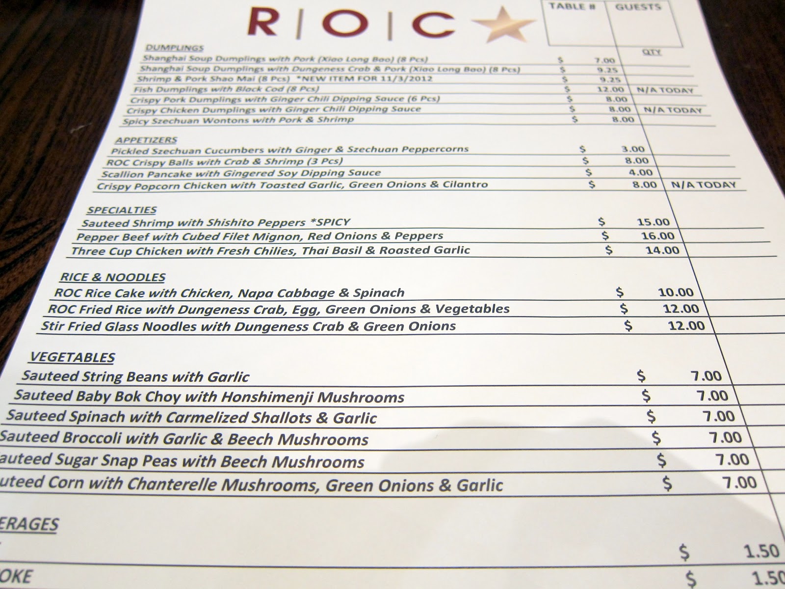 Doah's Hungry: ROC Kitchen