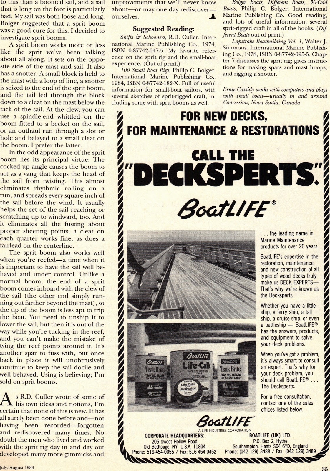 Huffin & Puffin Plans & Projects: PUFFIN Sprit Rig