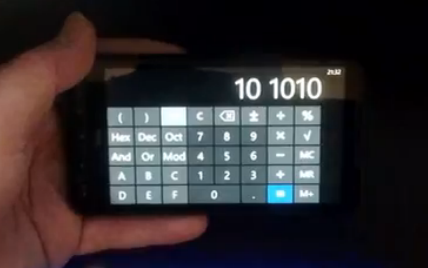 Windows Phone Calculator's "hidden" scientific and programming functions