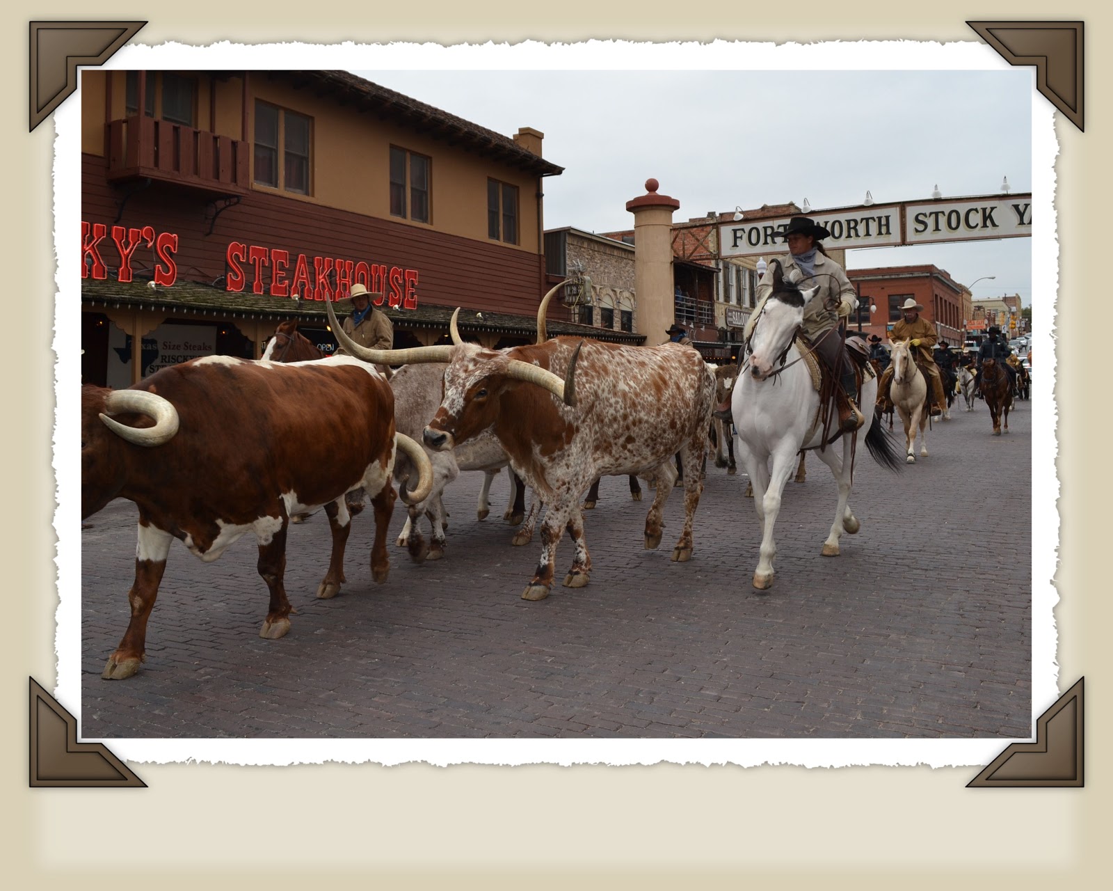 Just Thoughts on a Blog: Cowboy Gathering at the Stockyards 2012
