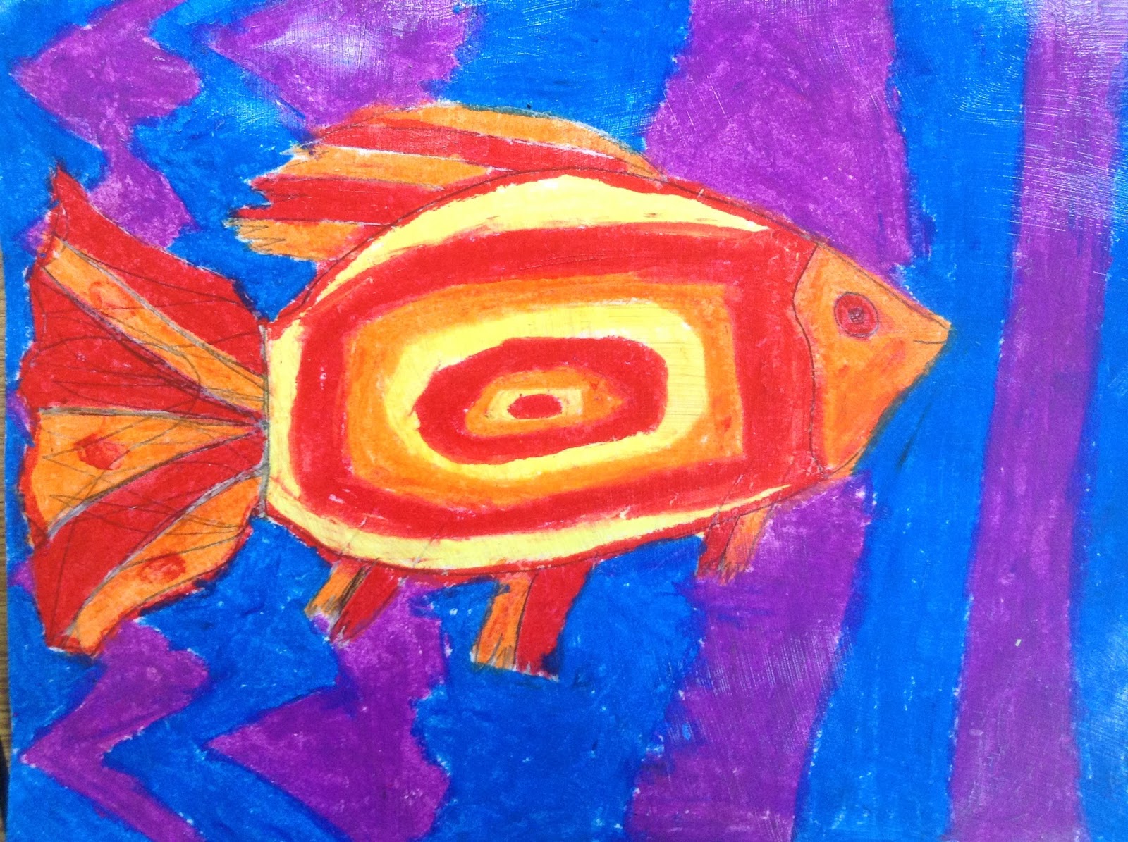 Jerdee's Art Classes: Animals in Art | Oil Pastel Drawings