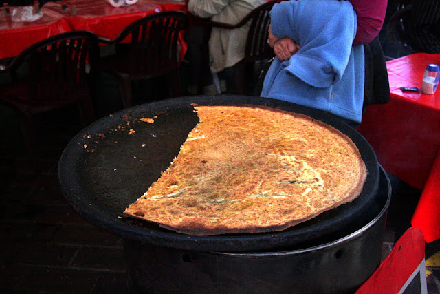 street cuisine: Socca in the Cours Saleya