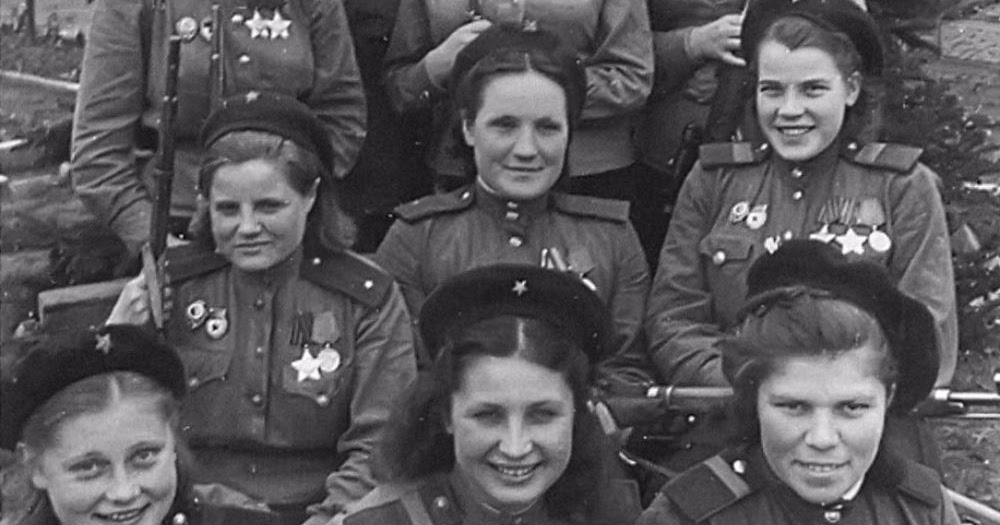 Twelve Female Snipers From the Soviet Union's 3rd Shock Army in 1945 ...
