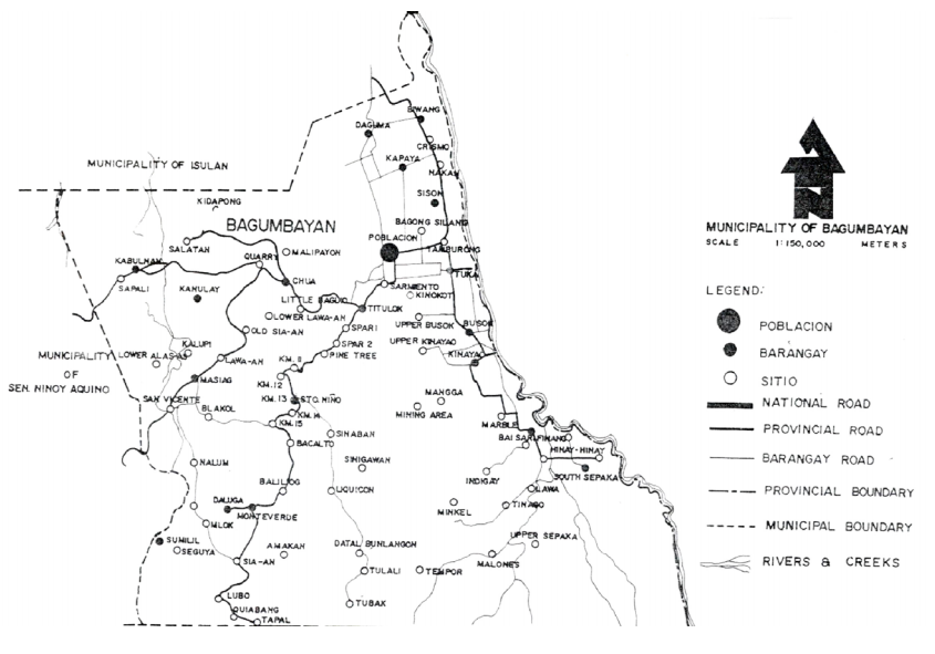 Portal to the Plateau: Bagumbayan: Map and Facts in Brief