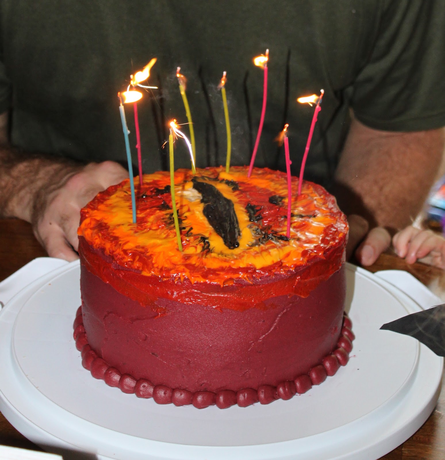 Gilded Cakes by Patricia: The Eye of Sauron from The Lord of the Rings ...