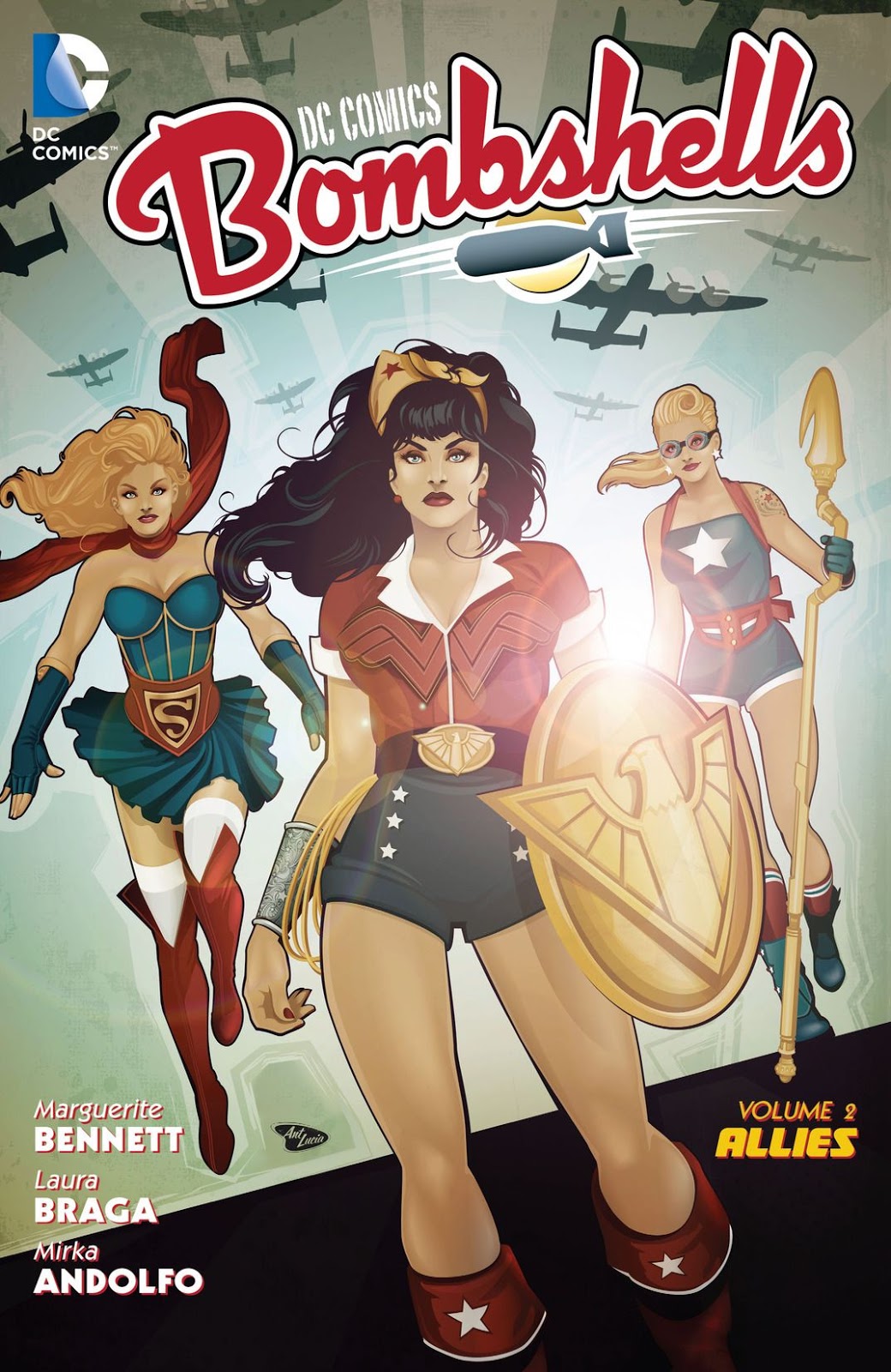 Fierce Divas & Femmes Fatales: Review: DC Comics Bombshells Volume 2 - Allies