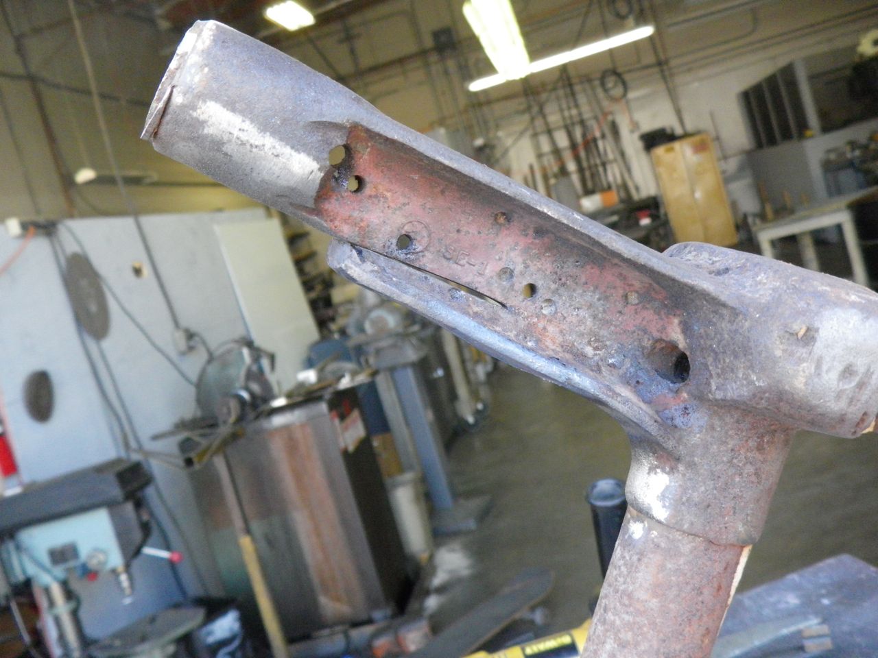 Throwback cycle parts: Vl Frame progress