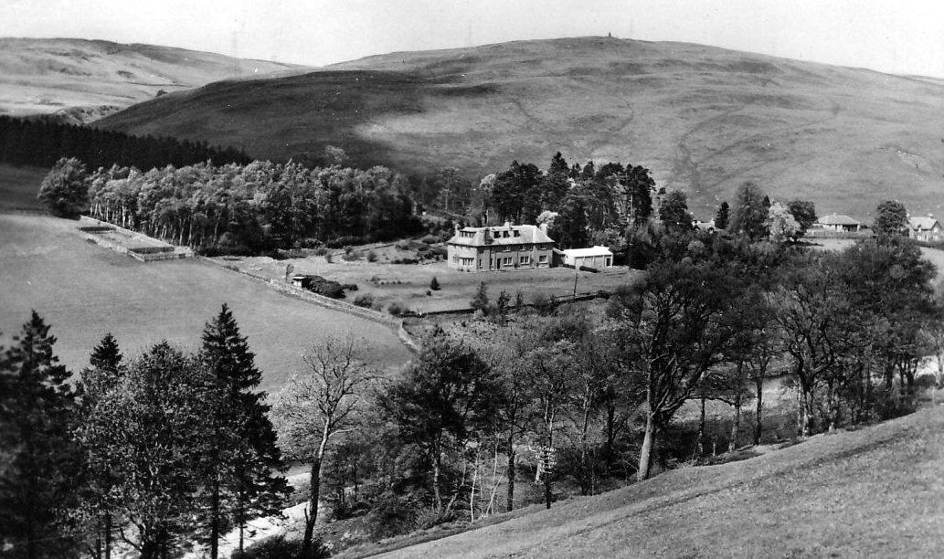 Tour Scotland: Old Photograph Teviotdale Lodge Hotel Scotland