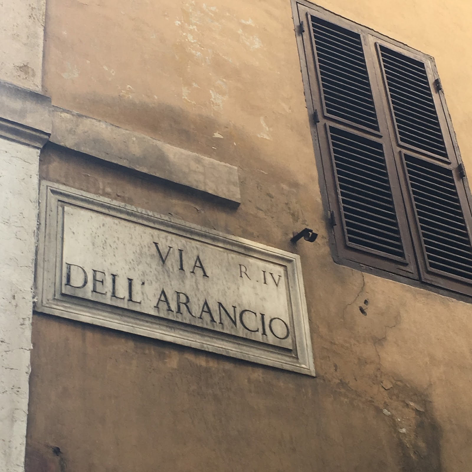 Rerum Romanarum: Via dell'Arancio