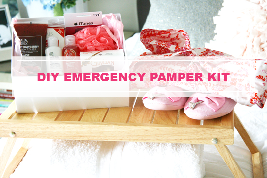 IHeart Organizing: UHeart Organizing: DIY Emergency Pamper Kit
