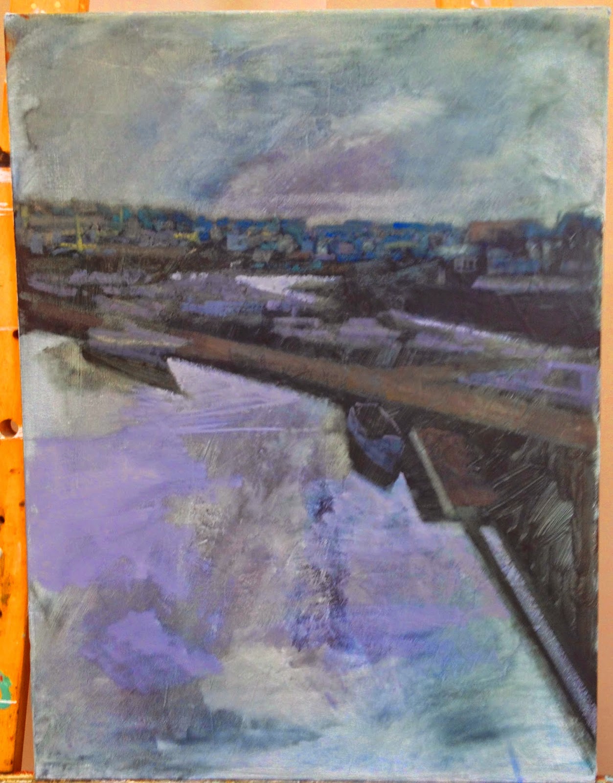 Richard Gray's Paintings: Scarborough Harbour.