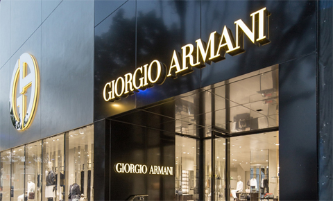 Mundo Das Marcas: GIORGIO ARMANI