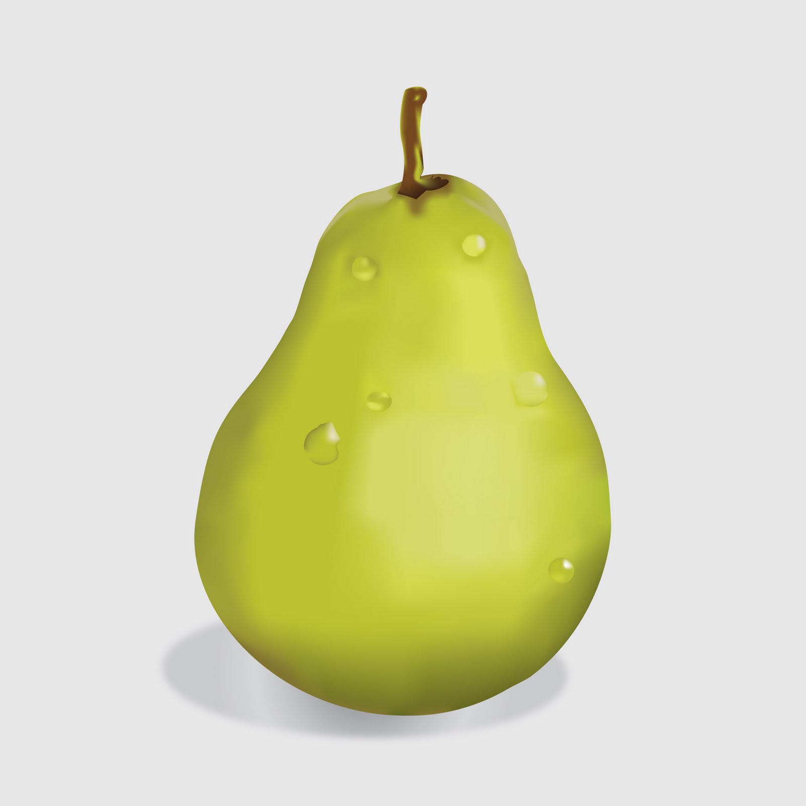 Wisa's portfolio: Realistic pear