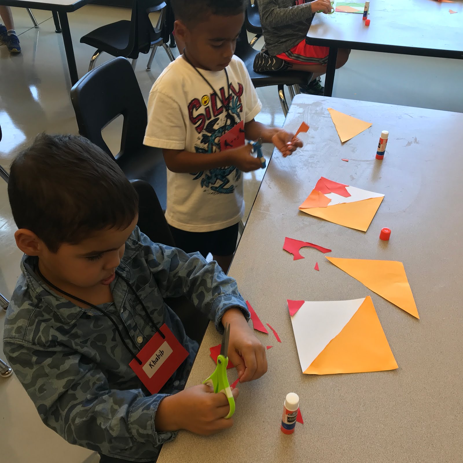 Mini Matisse: Collaborative Paper Quilt