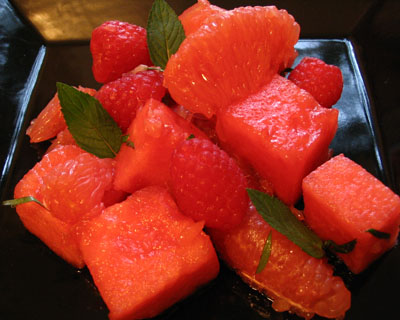 Red Fruit Salad | Lisa's Kitchen | Vegetarian Recipes | Cooking Hints ...